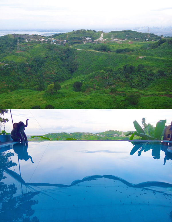 infinity pool, mountain view, spa vacation, Luljetta’s Hanging Gardens ...