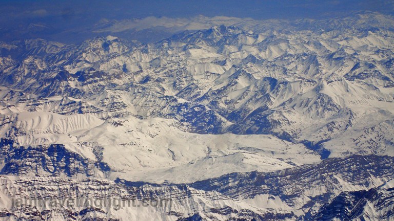 The most scenic plane ride: Himalayas in photos along New Delhi-Leh ...
